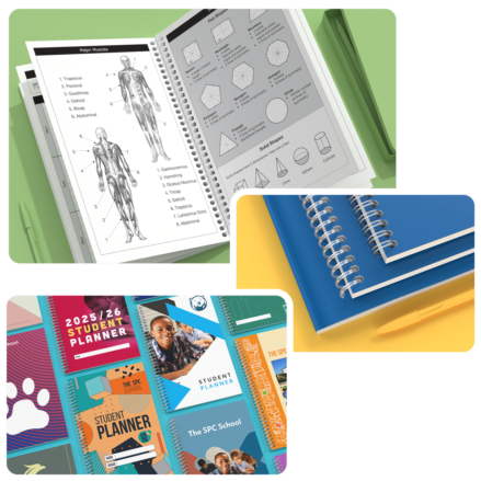 Fully Customised School Planners