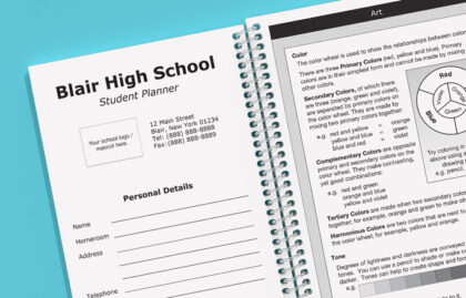High School Student Planners 23/24 | School Planner Company
