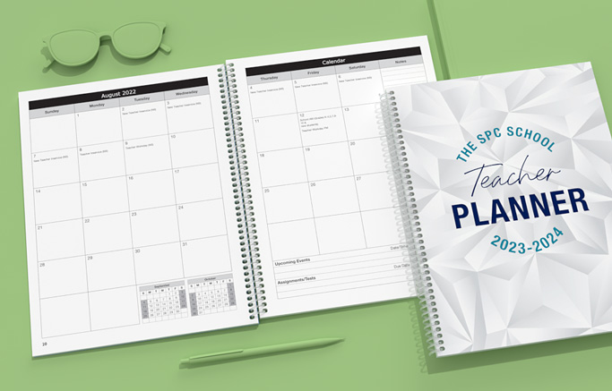 Features of a Well-Designed Custom School Planner