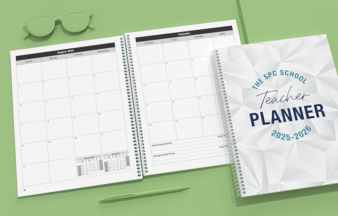 Fully Customized School Planners - School Planner Company